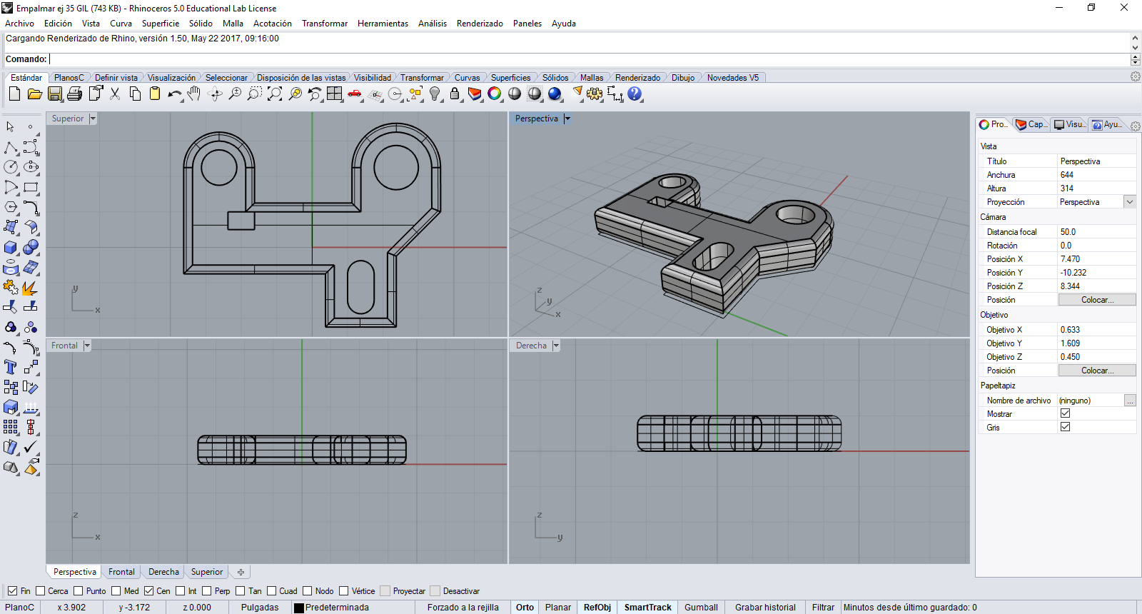 Ejercicios del 33 al 41 Rhinoceros – GMO.Design